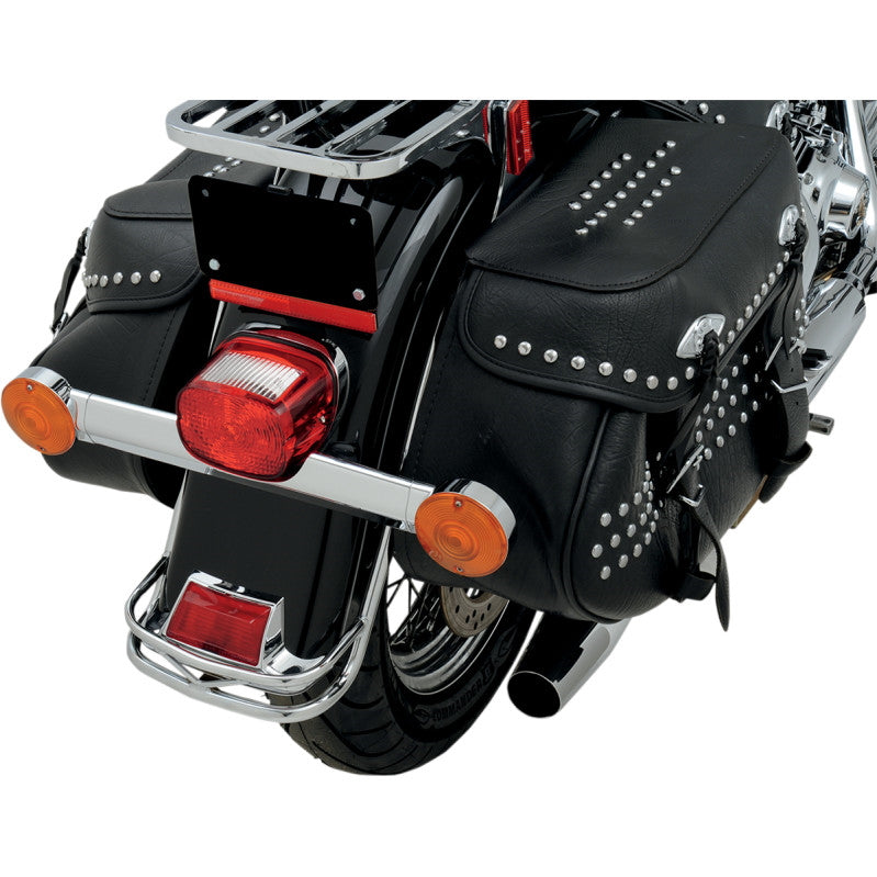 Heritage Chrome Rear Fender Rail Trim Harley-Davidson Softail '00-'17 ...