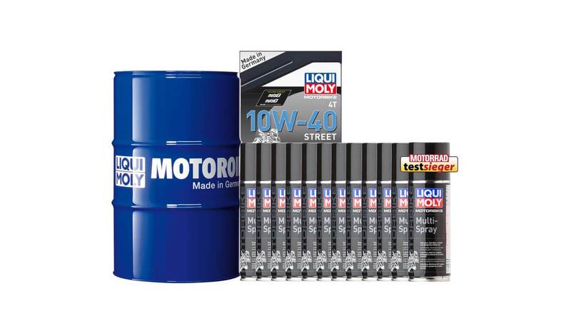 Pack bidón de aceite 60L LIQUI MOLY - 10W40 HC sintético + 12 Multiuso – California Motorcycles