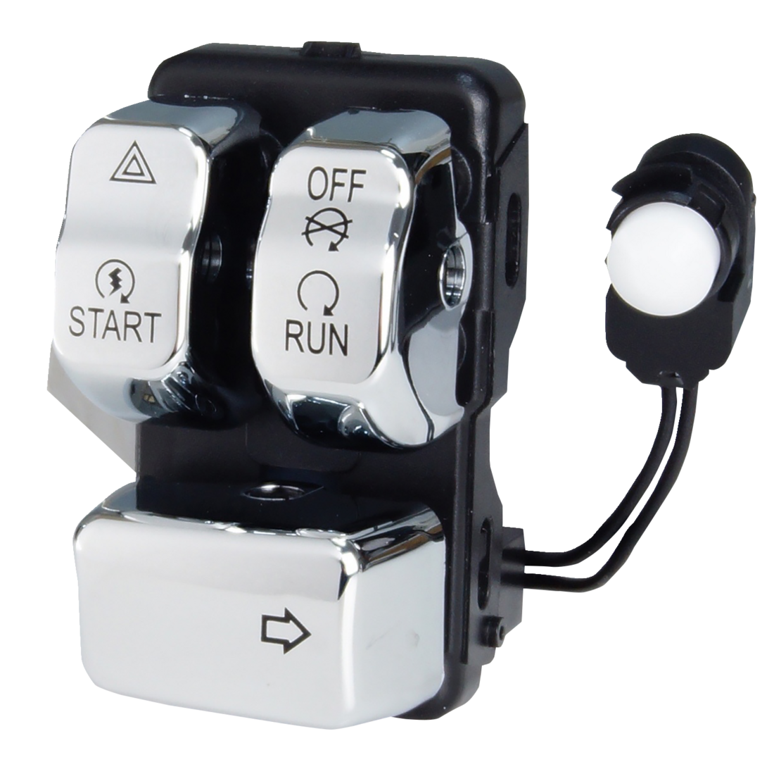 Harley-Davidson right handlebar buttons Module 72948-11 chrome ...