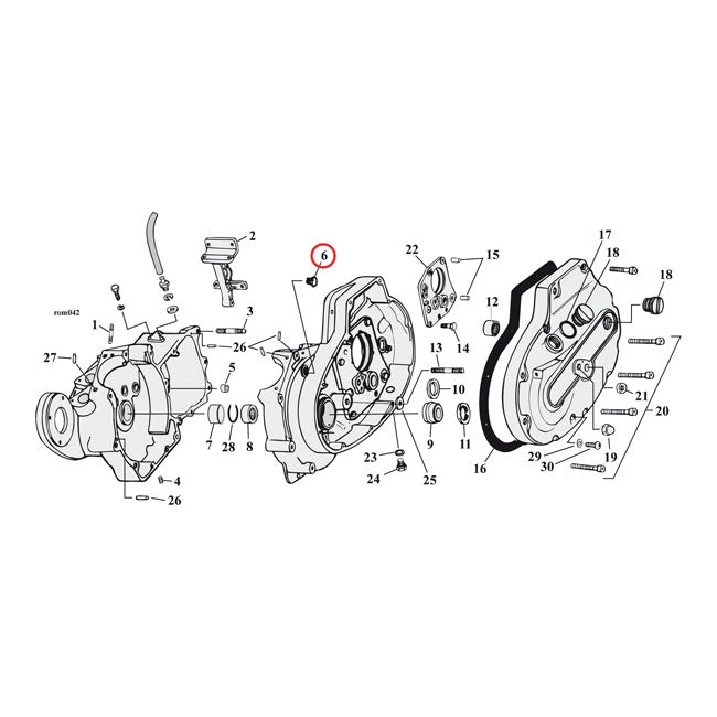 Colony, Timing/Drain Plug. Acorn. Chrome For Harley Davidson ...