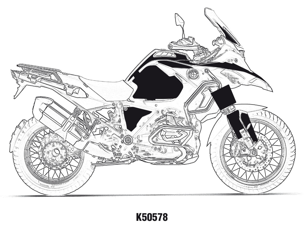 Full Body Decal Kits For BMW R1250GS Adventure 19-22 – California ...