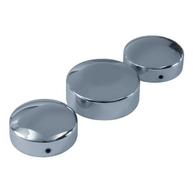 Triple Tree Nut Cover Set For Harley-Davidson – California Motorcycles