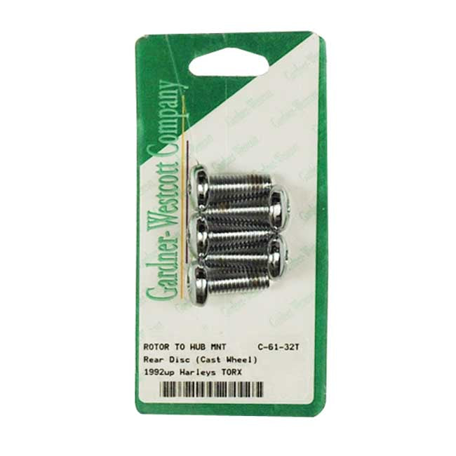 Brake Rotor Bolt Kit, Flathead Torx For Harley-Davidson – California ...