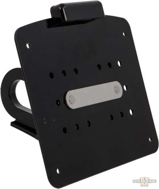 Short License Plate Side Mount Kit Black Anodized For Harley-Davidson ...