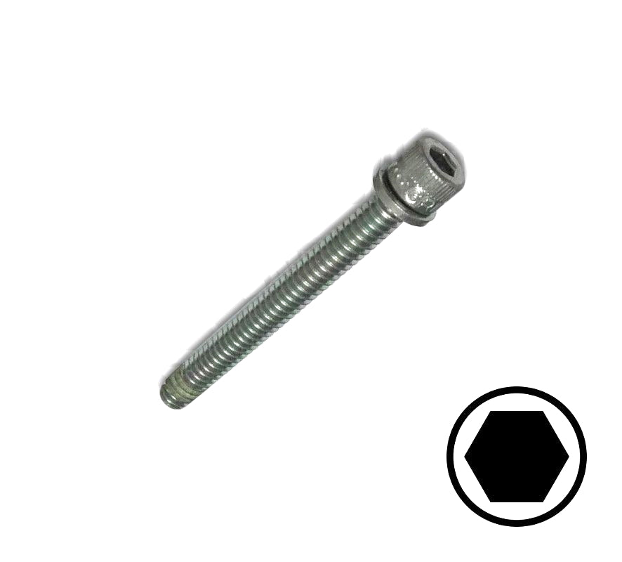Harley-Davidson 4820A Screw 1/4"-20 x 2" UNC SEMS Hex Socket Head ...
